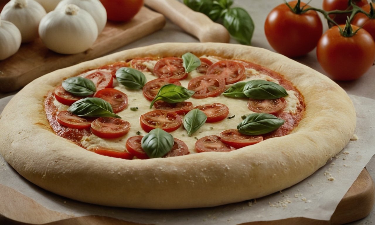 Medium Crust 14-Inch Pizza Dough Recipe